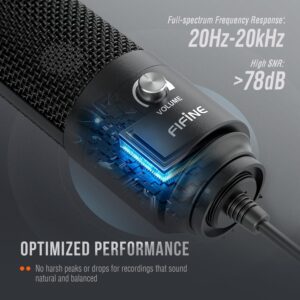 FIFINE K669B USB Microphone Review Best Cardioid Condenser Mic for ...